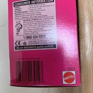 Mattel | Toys | Rare Teacher Barbie Magic Sound Classroom Nrfb Recall ...